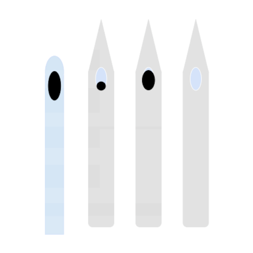 Increasing the flow of ink through crowquills and Hawk quill nibs ...