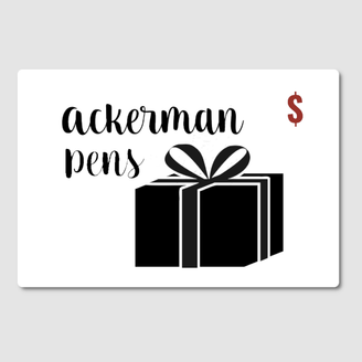 Products – Ackerman Pens